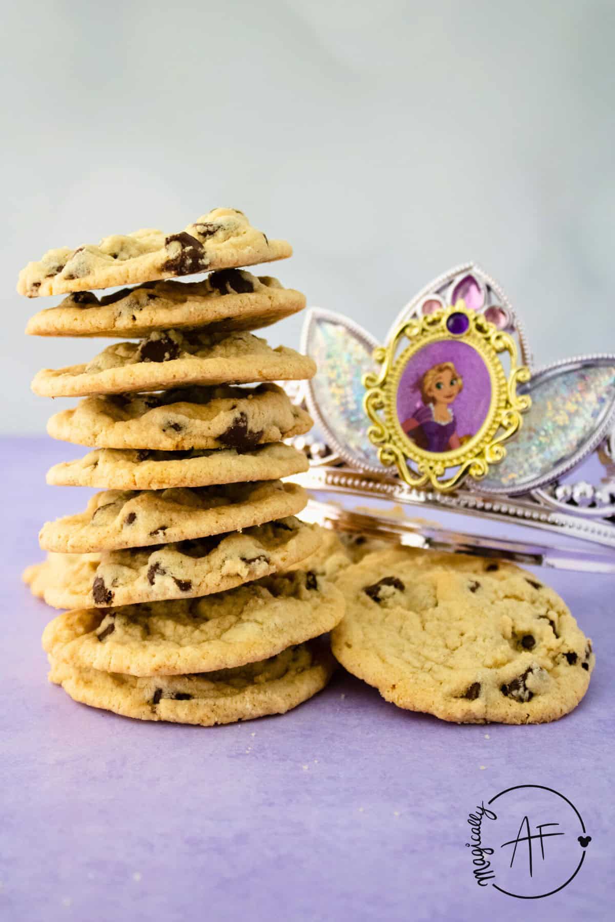 Rapunzel’s Eggless Chocolate Chip Cookies