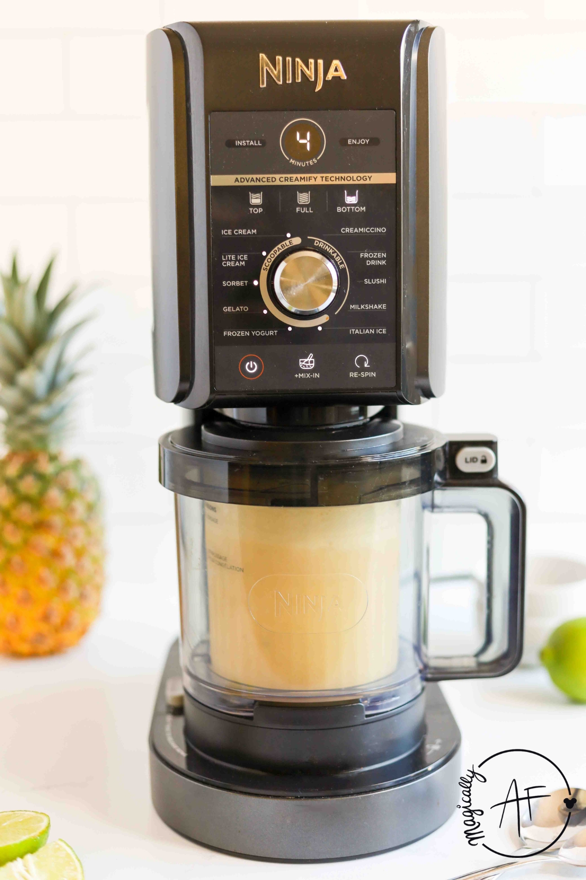 Ninja Creami Dole Whip - Magically Allergy Friendly